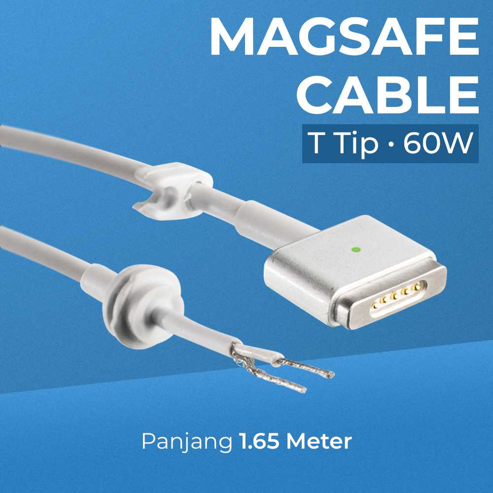 Jual Apple DC Cable for 60W MagSafe T Tip | Jakmall.com