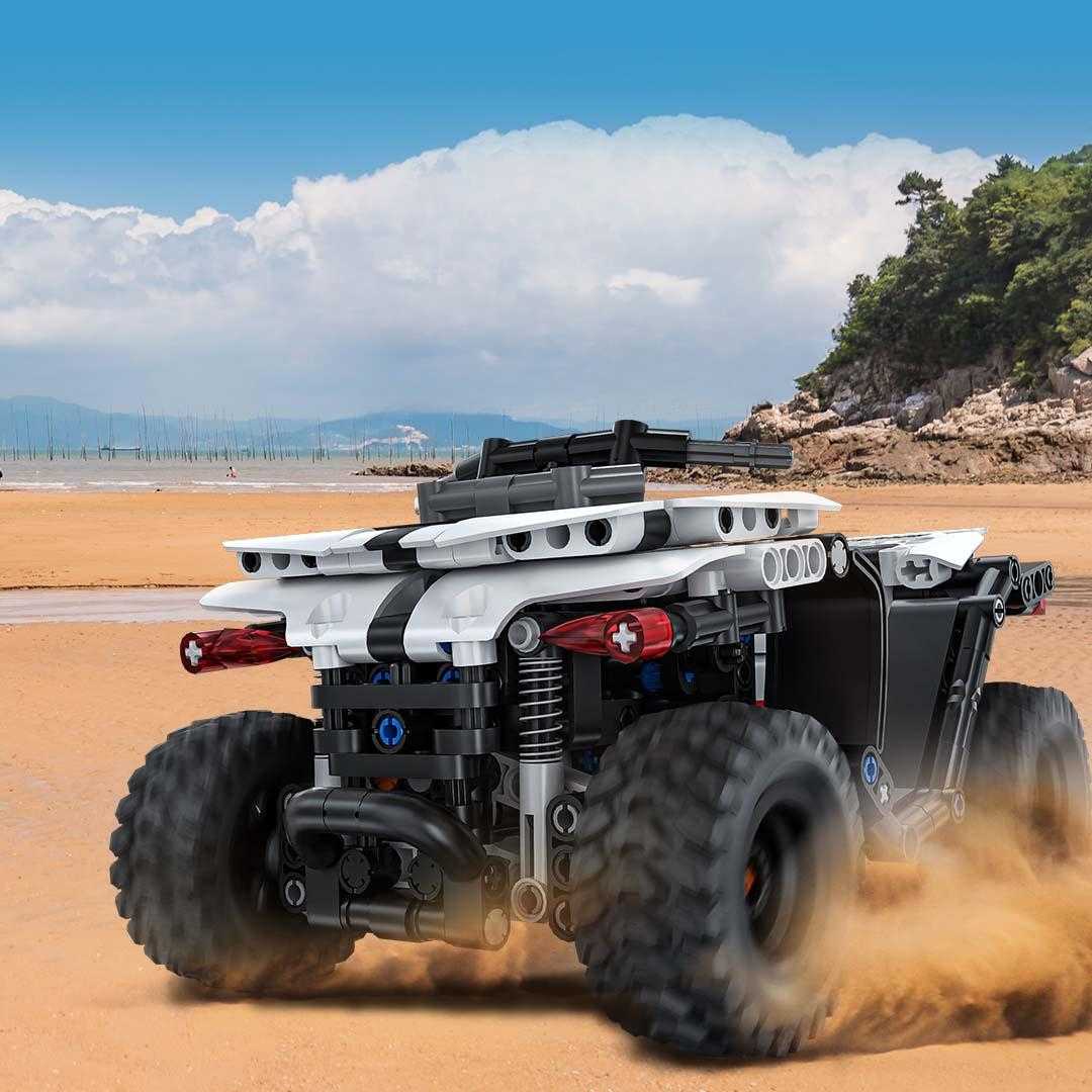Jual ONEBOT Mainan Motor ATV LEGO 490+ Building Blocks Moveable