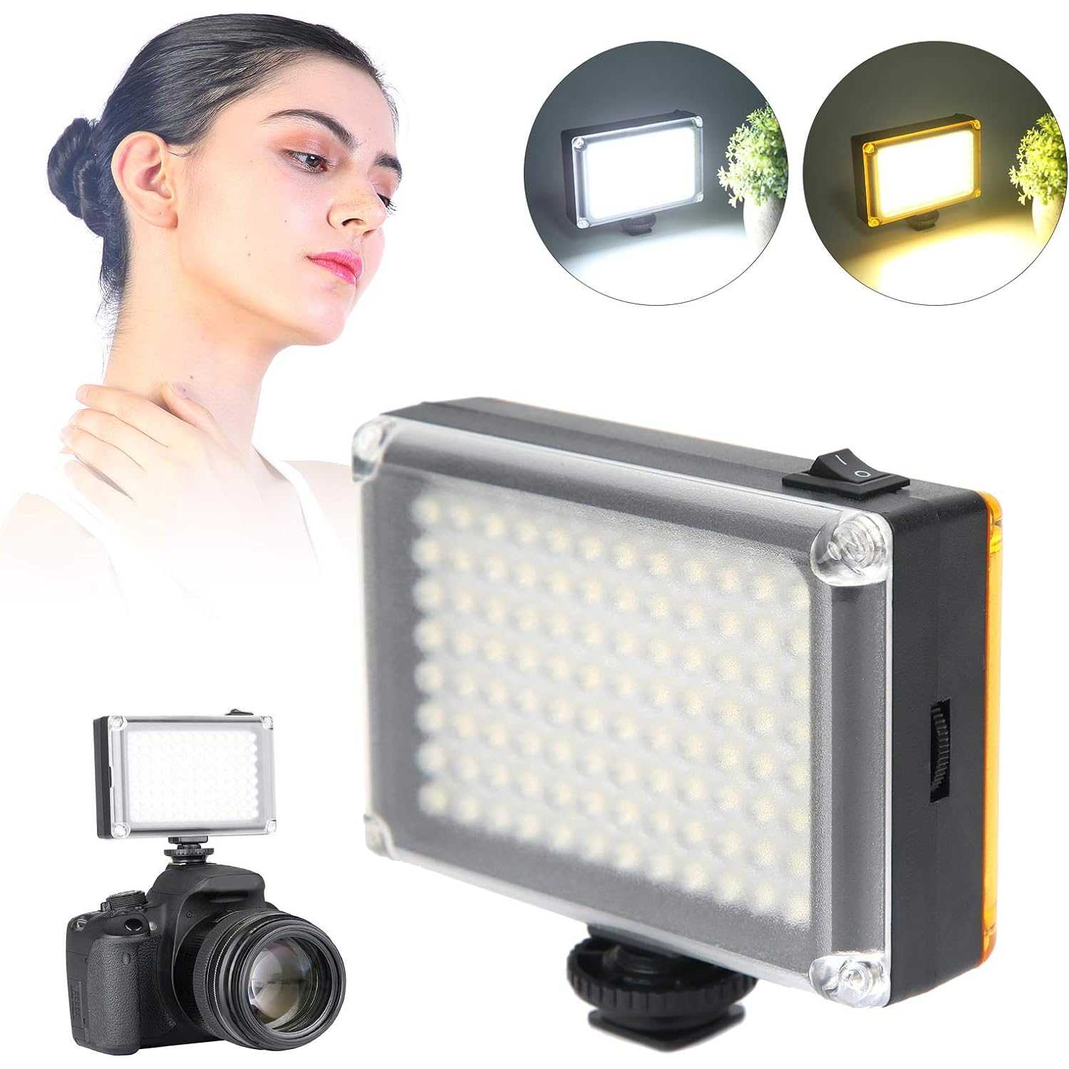 Jual TaffSTUDIO Fill Light Lampu Kamera Video Portable - FT-112