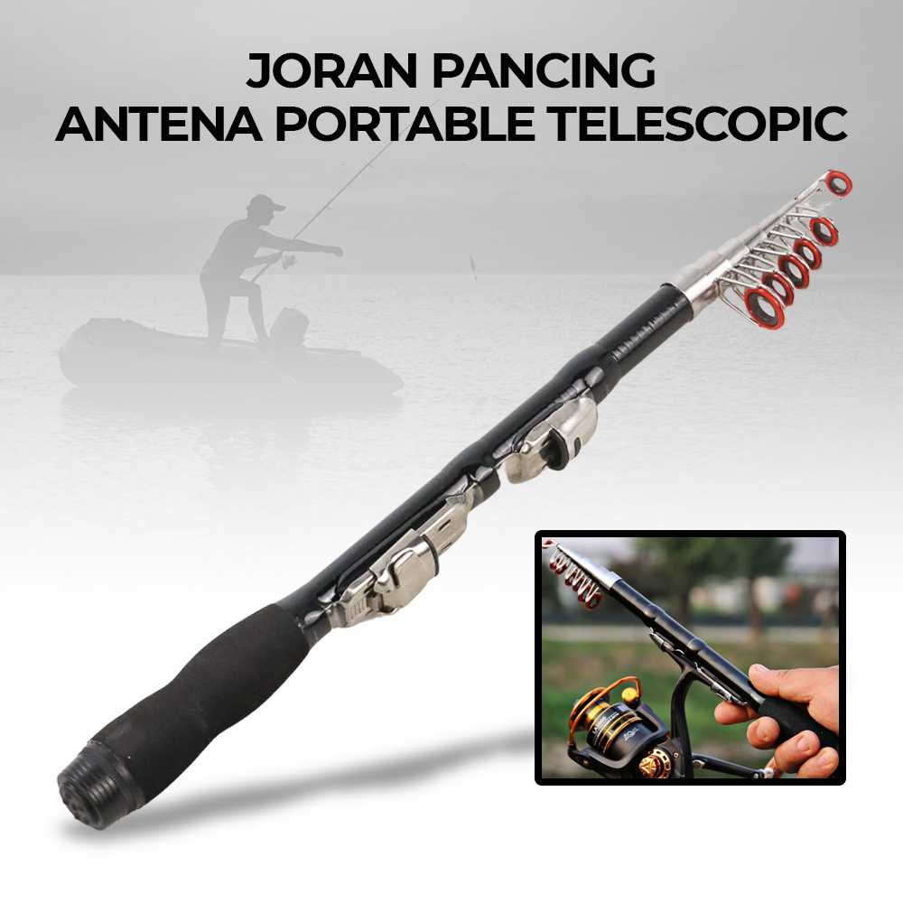 Jual JINBO Joran Tongkat Pancing Telescopic Fishing Rod 1.5M - S6