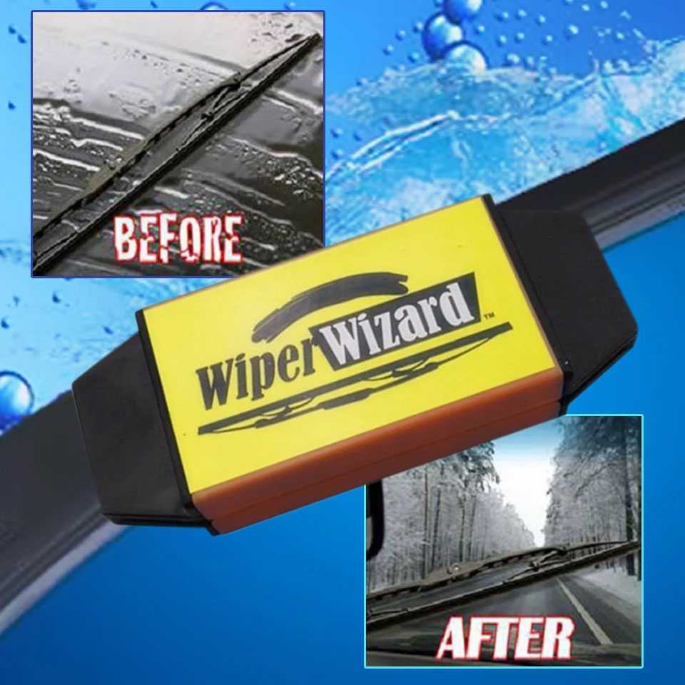 Jual Wiper Wizard Pembersih Wiper Mobil Universal Car Windshield