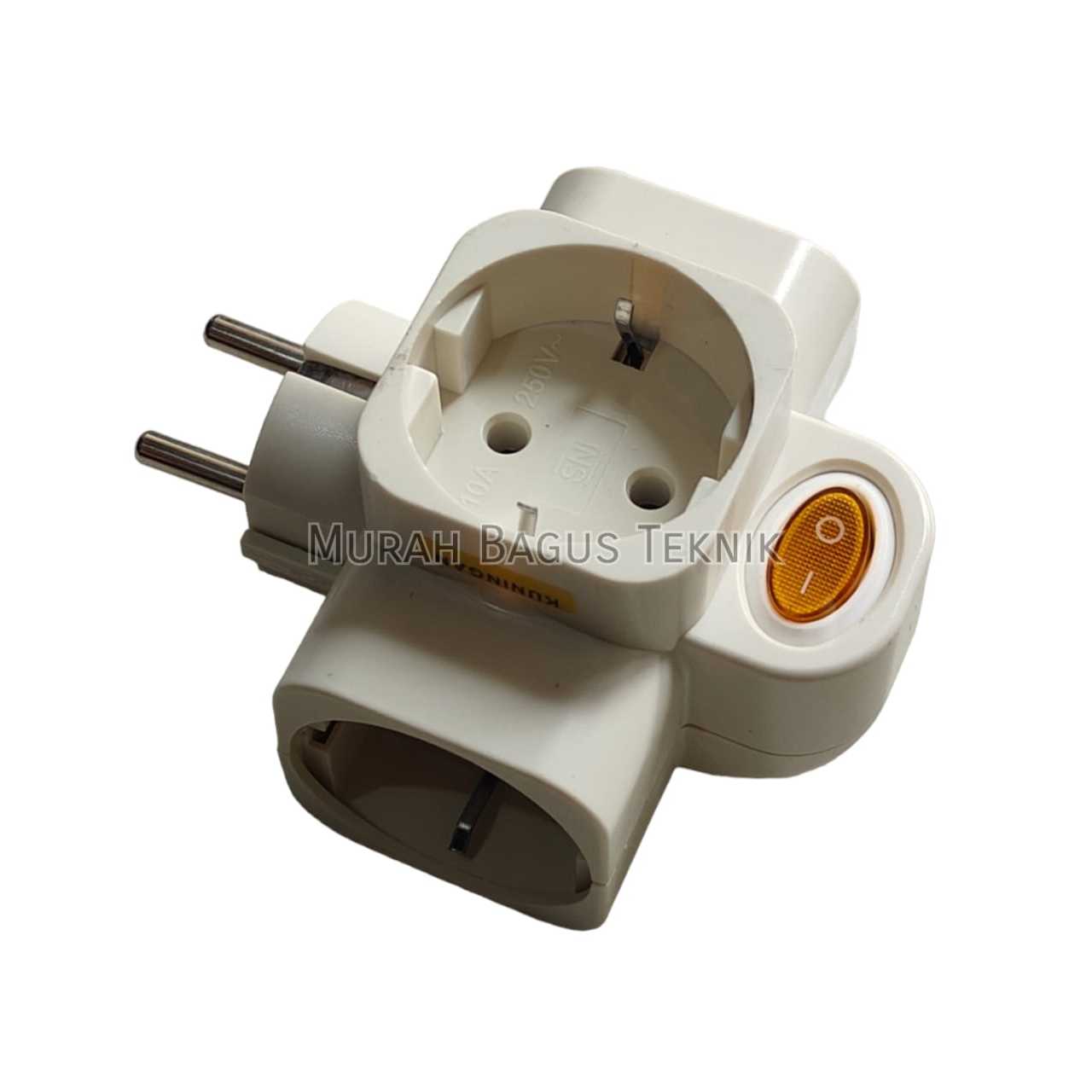 Jual Steker ARDE +Switch 3 Colokan 10a 250v | Jakmall.com