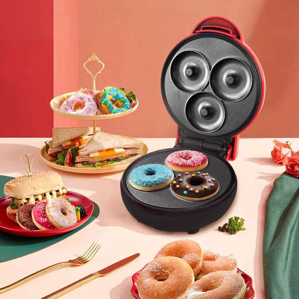Jual KALNO Electric Donat Maker 3 Lubang Alat Cetakan Donat