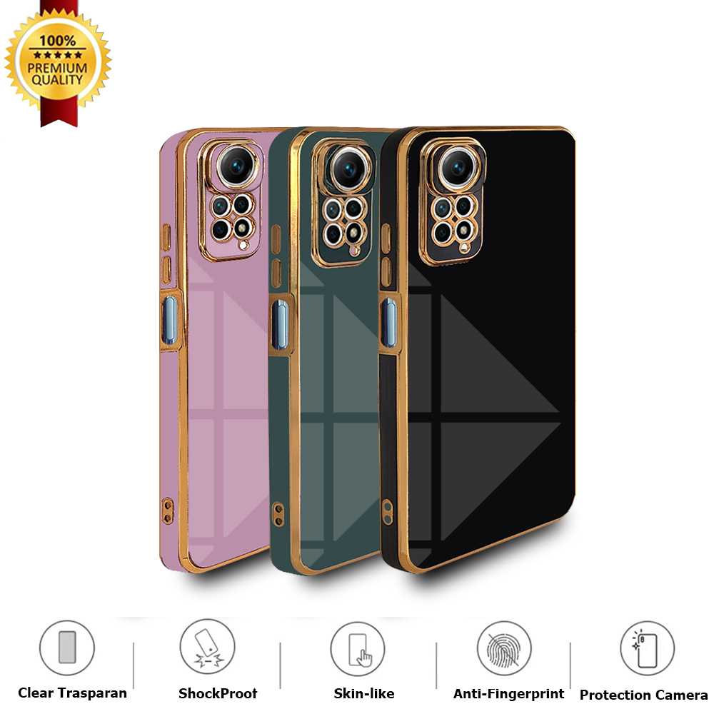 Jual Xiaomi Redmi Note 12 Pro 4G Case Luxury Straight Edge
