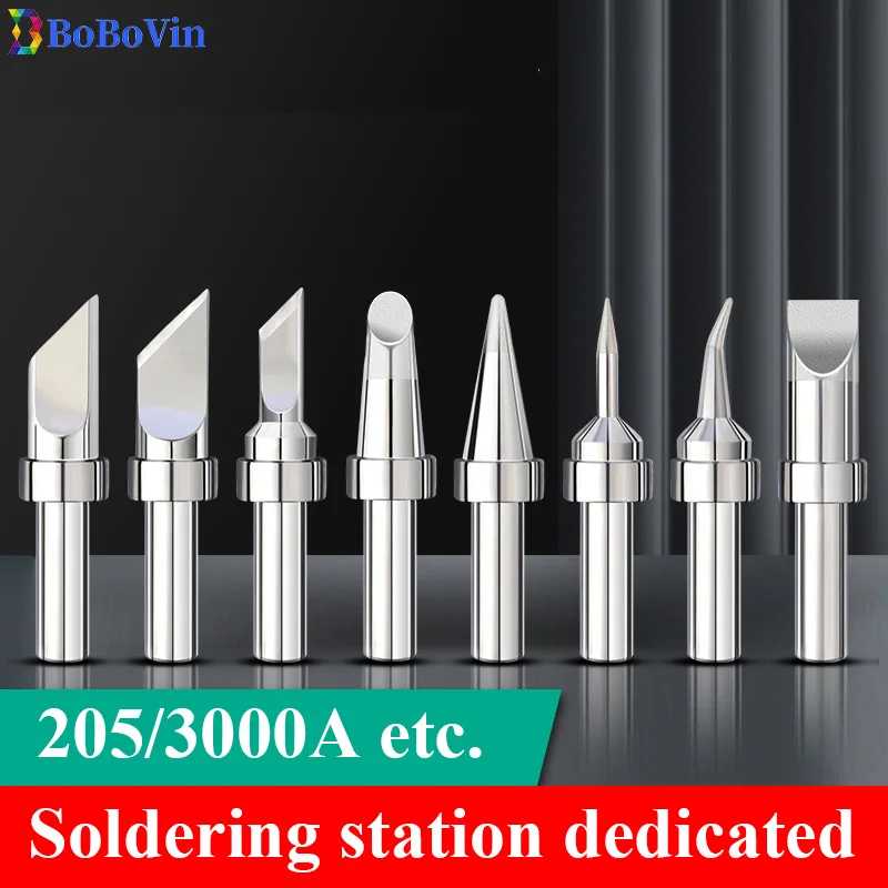 Jual Bobovin Set Mata Solder Tool Iron Tip 500 Series 8 PCS for