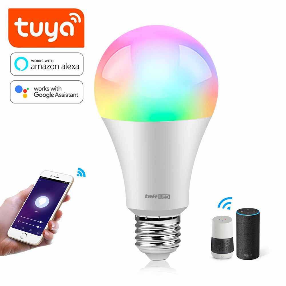 Jual TaffLED Lampu Bohlam LED Smart Bulb Bluetooth WiFi RGBCW