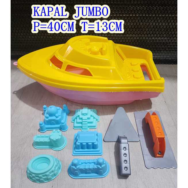 Jual MAINAN KAPAL JUMBO PERAHU LAYAR BUAT DIPANTAI DAN CETAKAN