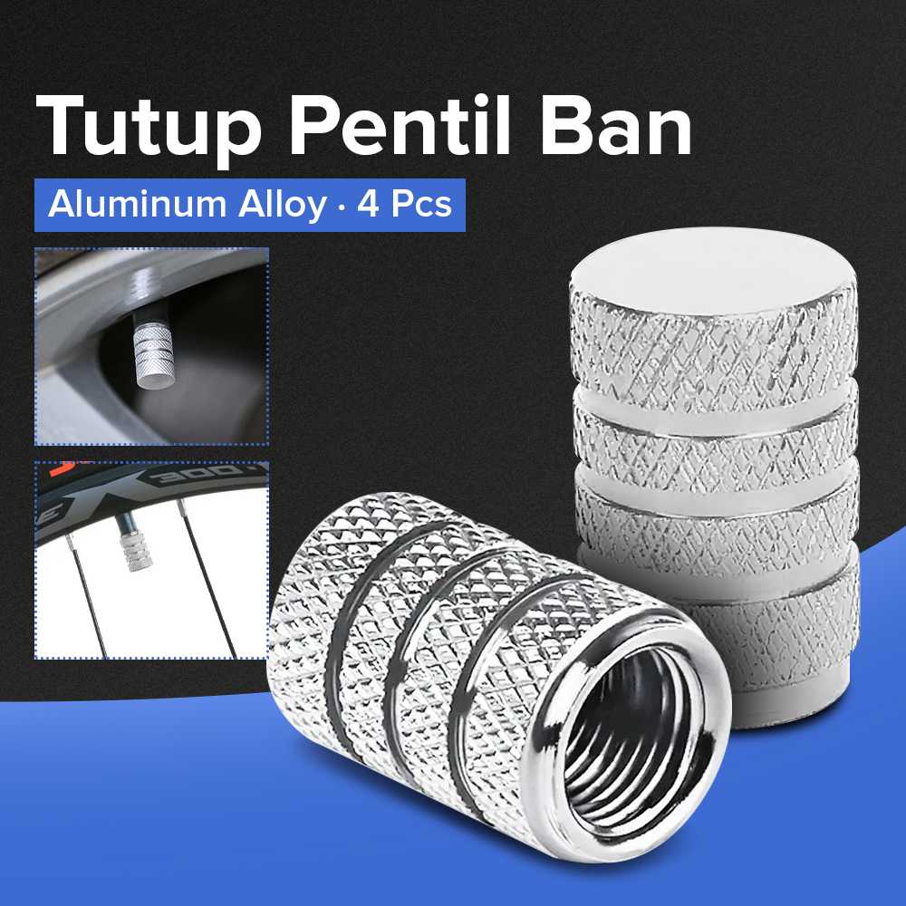 Jual EVERDAWN Tutup Pentil Ban Sepeda Bicycle Valve Cap 4 PCS