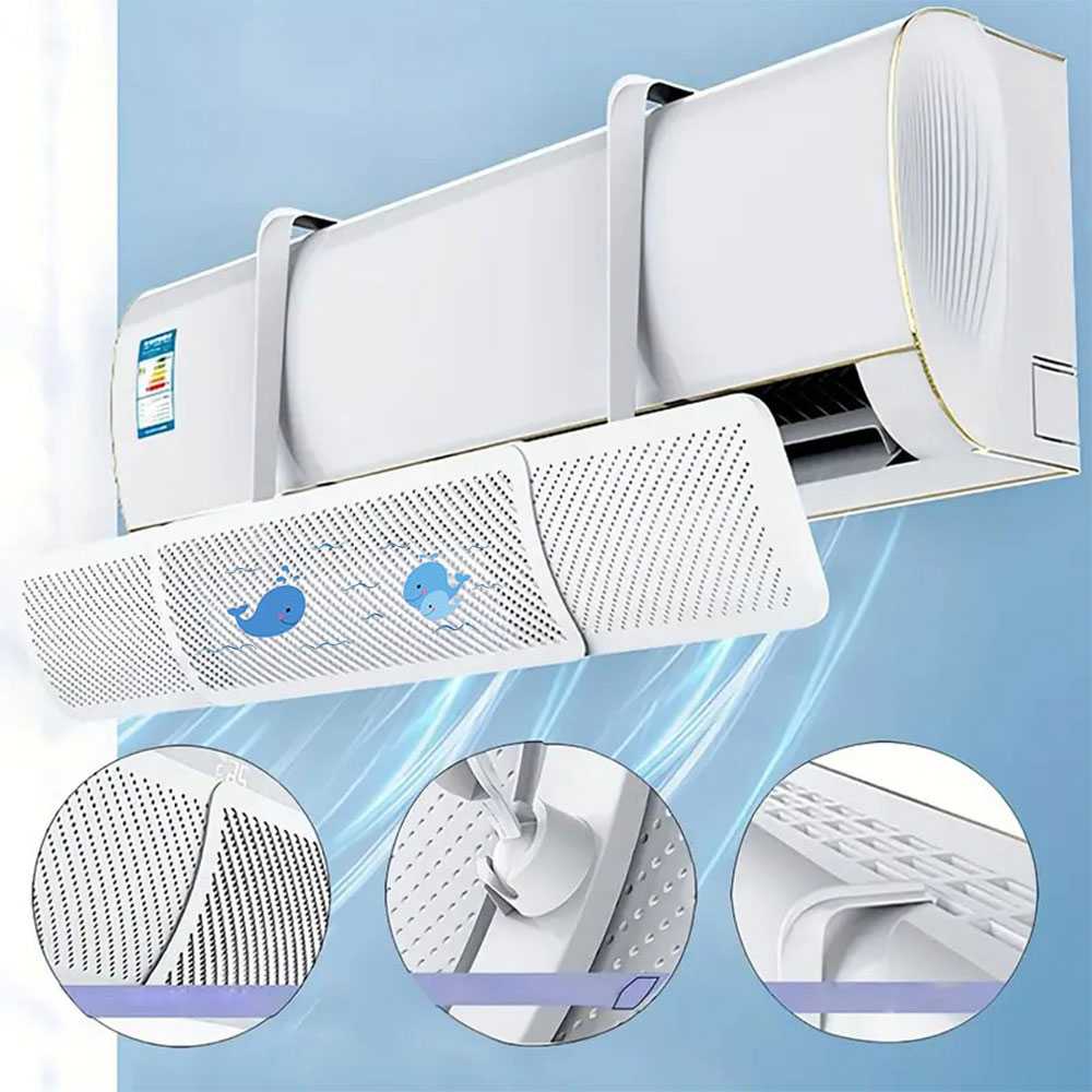 Jual NEZU Cover Angin AC Air Conditioner Windshield Deflector