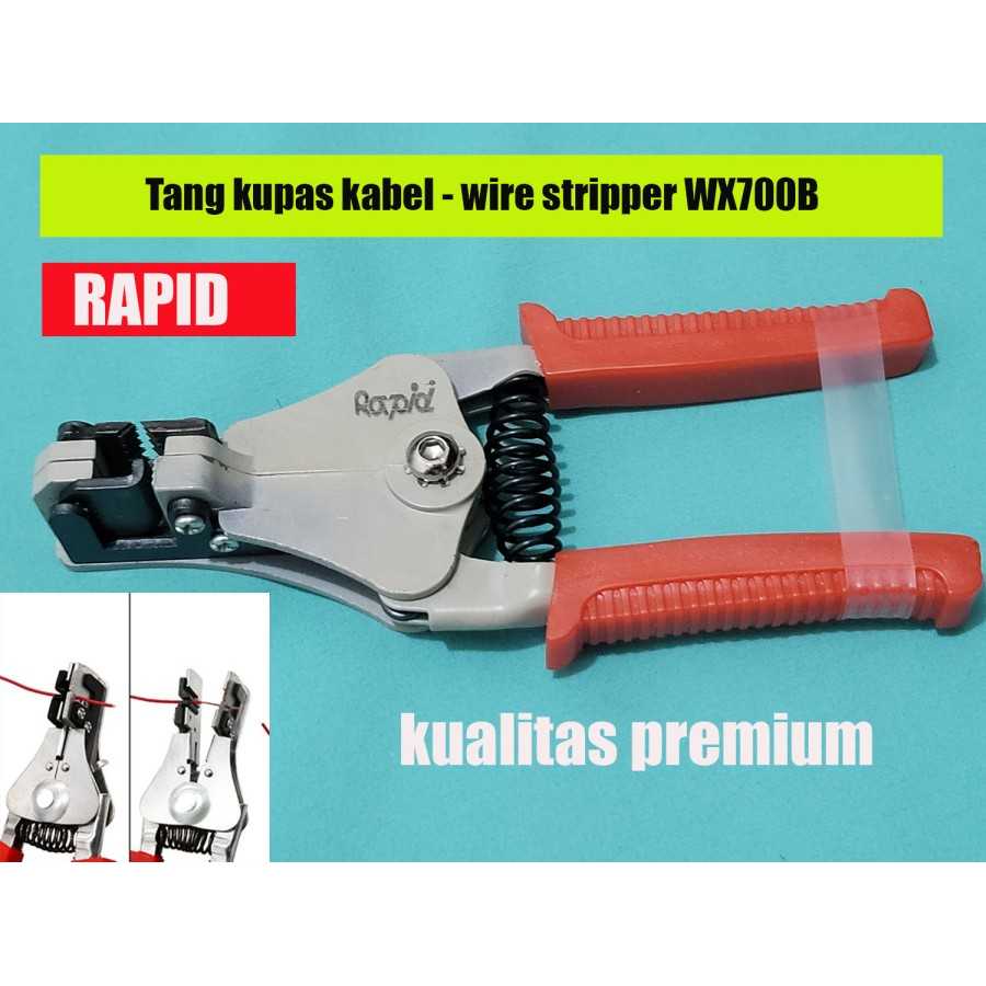 Jual Tang Kupas Kabel RAPID WX700B - Wire Stripper automatic