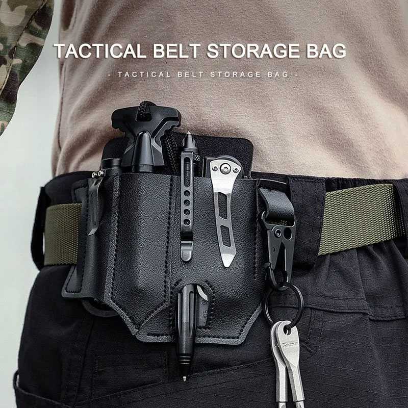Jual PERFECLAN Tas Pinggang Sabuk Holster Leather Pouch | Jakmall.com