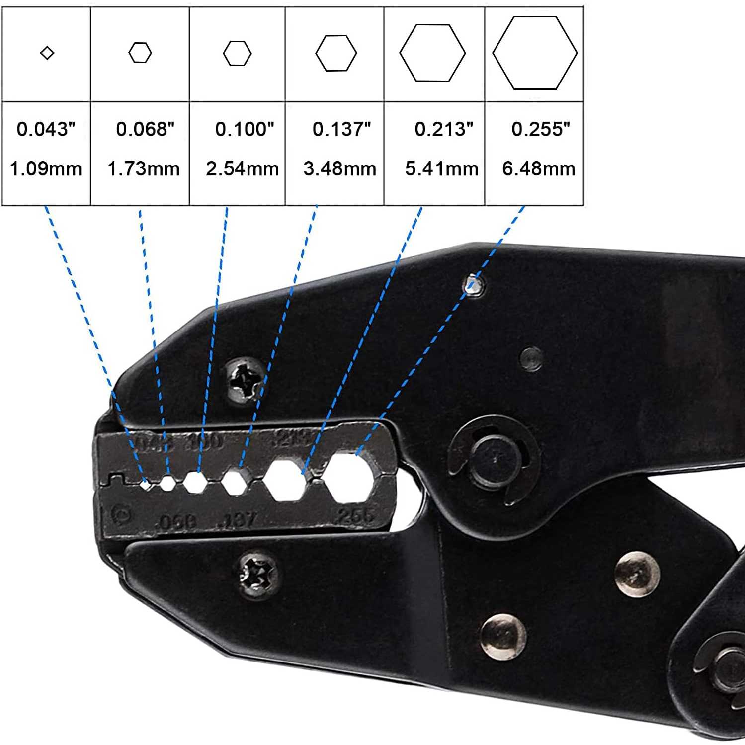 Jual YEFYM Tang Crimper Insulation Terminal Range Crimping