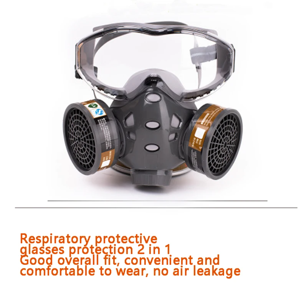 Jual ASL Masker Gas Respirator Full Face with Activated Carbon