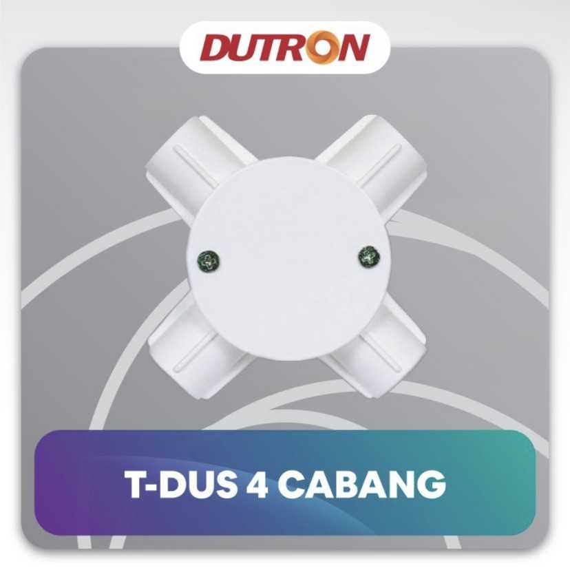 Jual DUTRON T Dus 4 Cabang DV TD 40 T dos SNI 4 lubang T-Dus