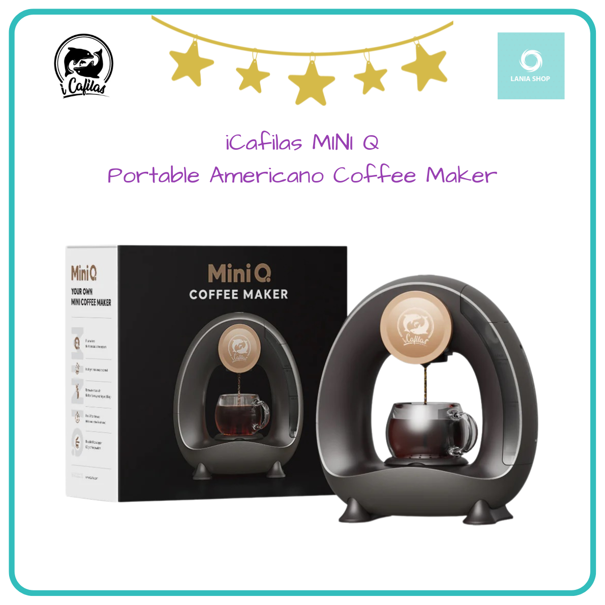 Jual iCafilas MINI Q - Portable Americano Coffee Maker - Mesin