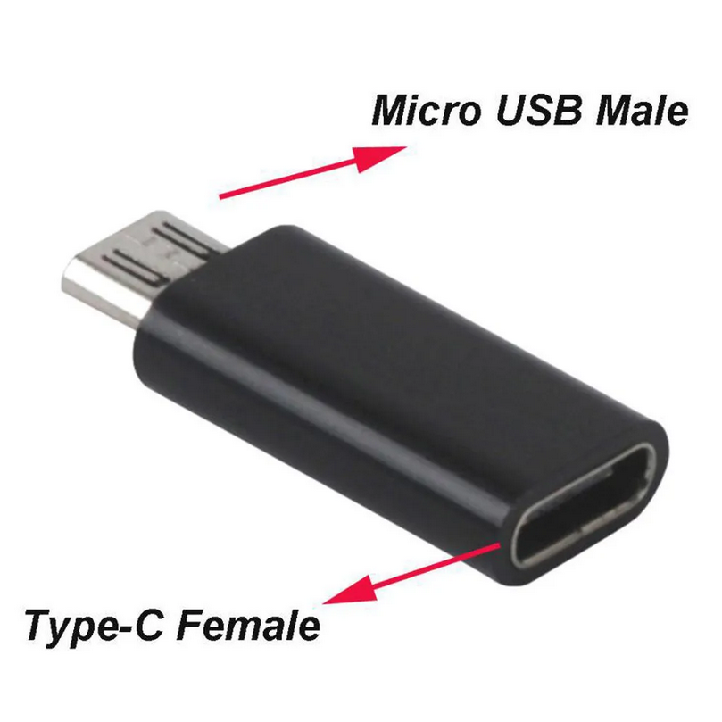 Jual JUMIA Adaptor USB Type C Female to Micro USB Male Aluminium