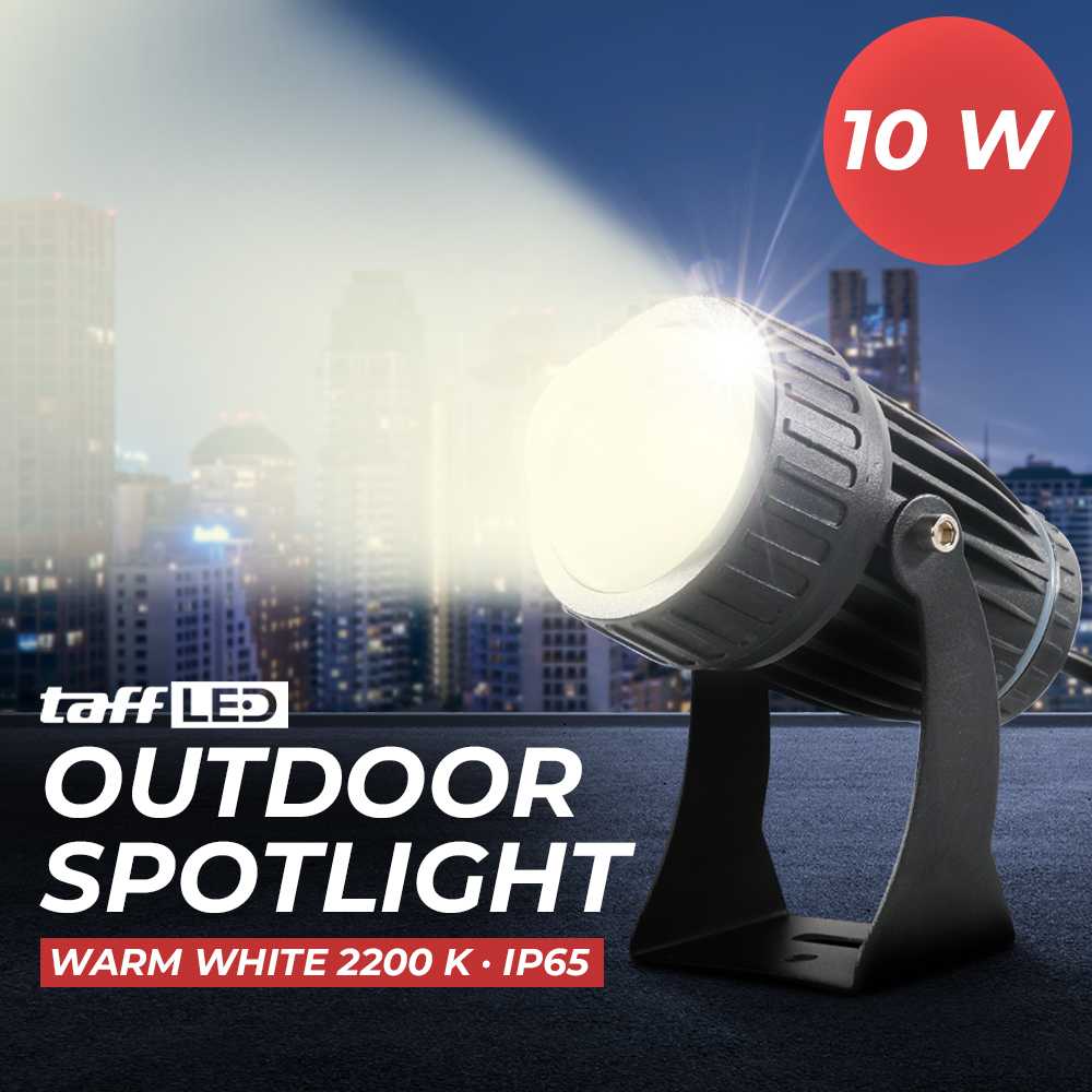 Jual TaffLED Lampu Sorot LED Outdoor Spotlight Beam Waterproof