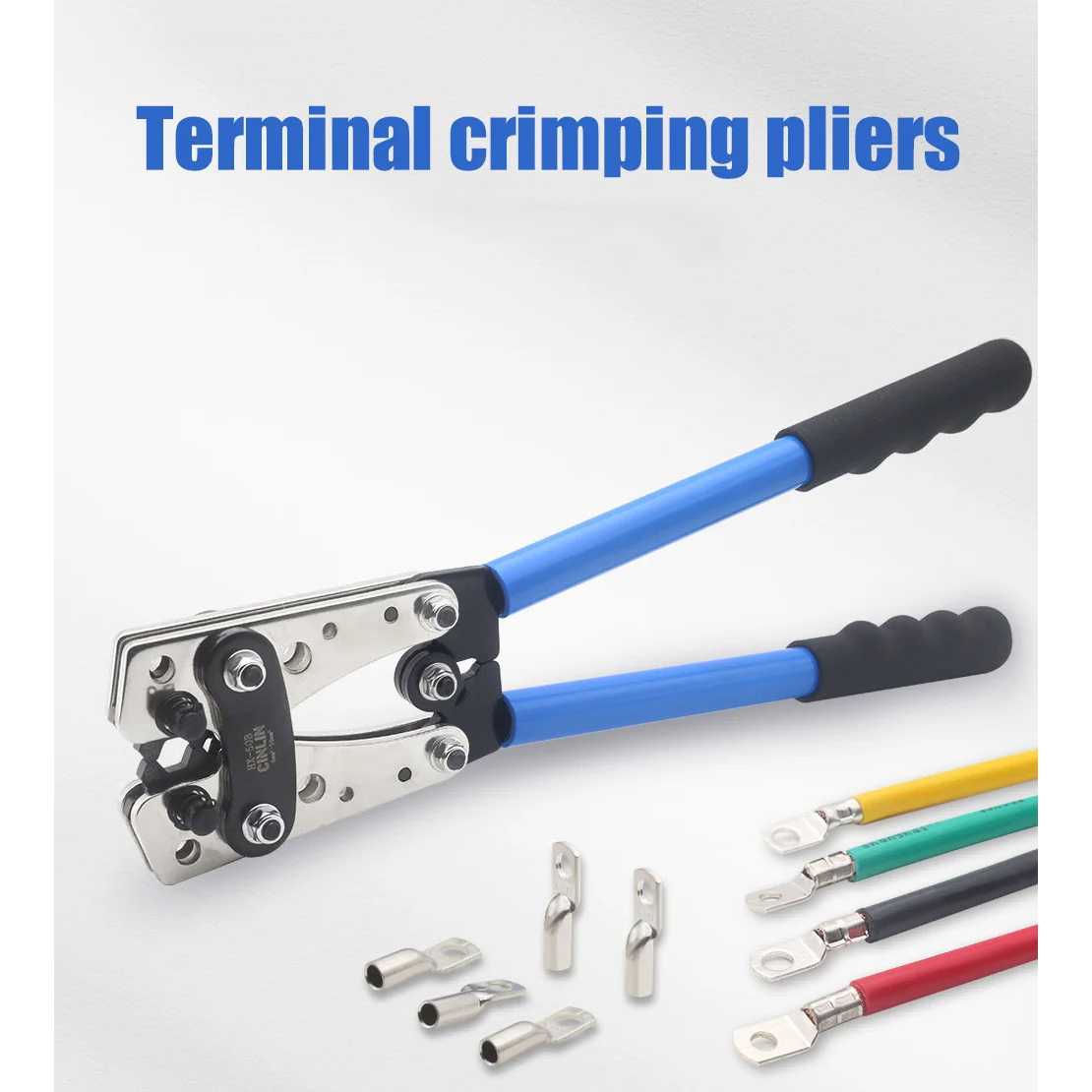 Jual CINLIN Tang Crimping Wire Cable Bare Terminal Pliers 9-0