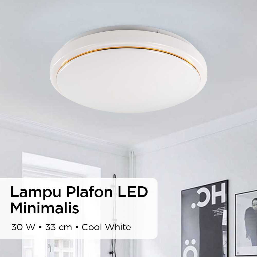 Jual Dreamburgh Lampu Plafon LED Minimalis Modern 30W 33cm Cool