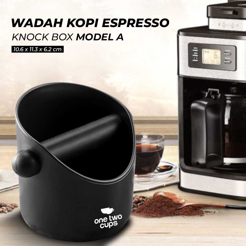 Jual One Two Cups Wadah Ampas Kopi Espresso Knock Box Container