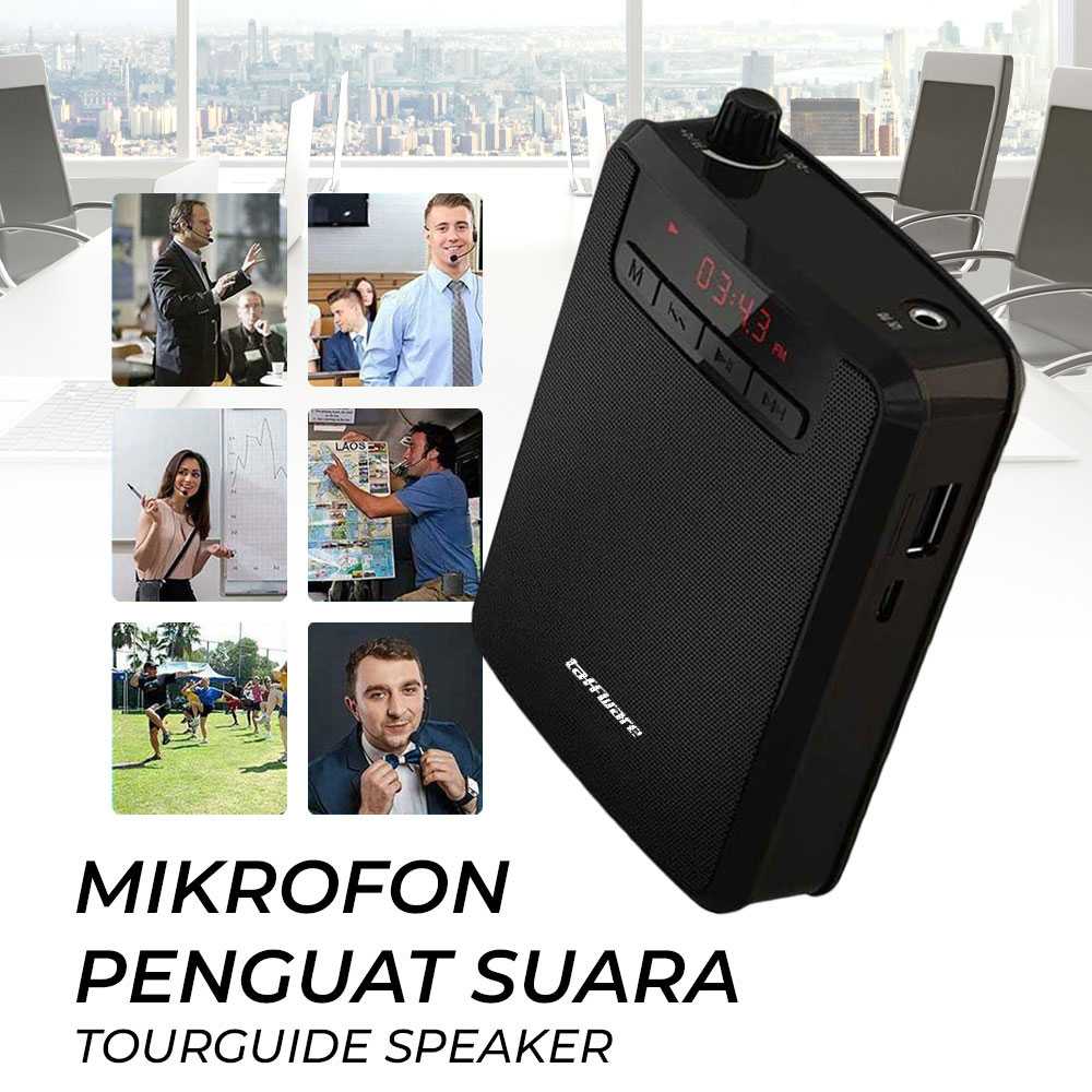 Jual Taffware Megaphone Mikrofon Penguat Suara Tourguide Speaker