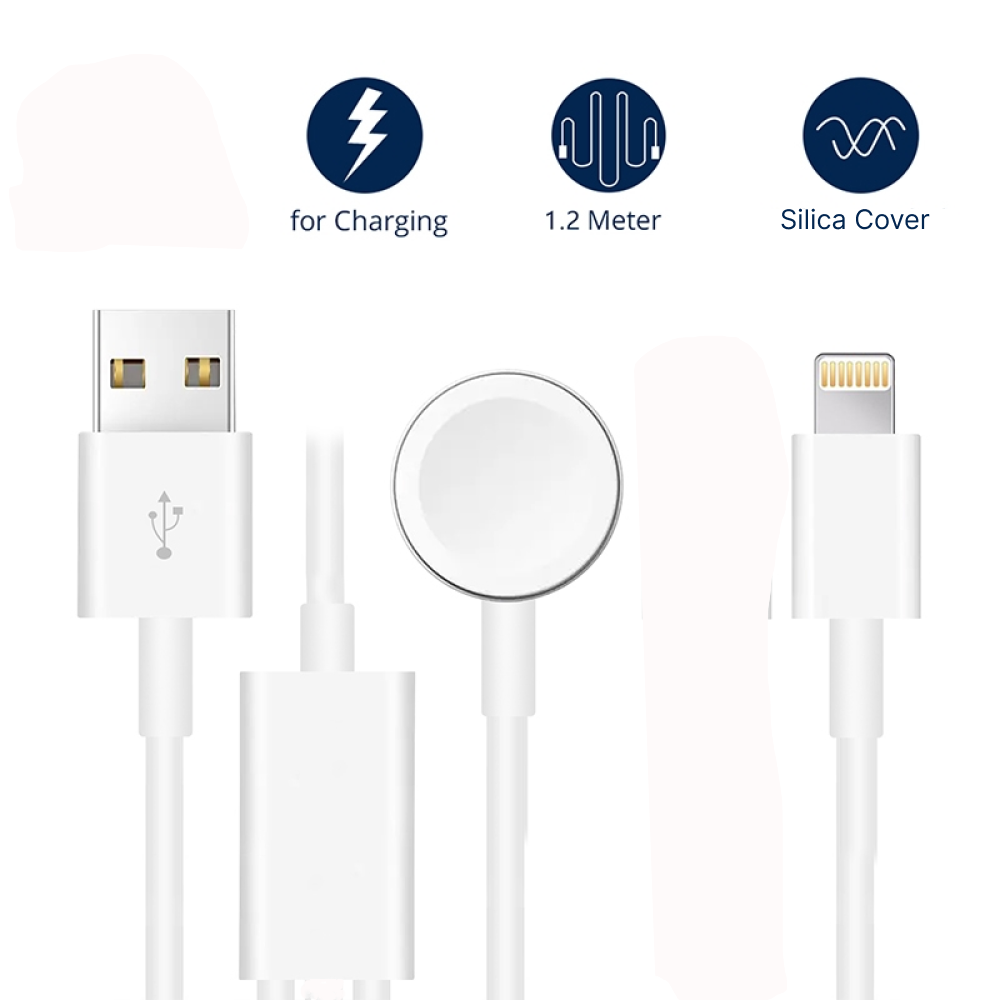 Jual LISM Kabel Charger 2in1 Fast Charging USB Lightning | Jakmall.com