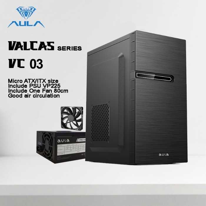 Jual AULA Casing ValCas Series VC03-Include PSU 500W max+Free