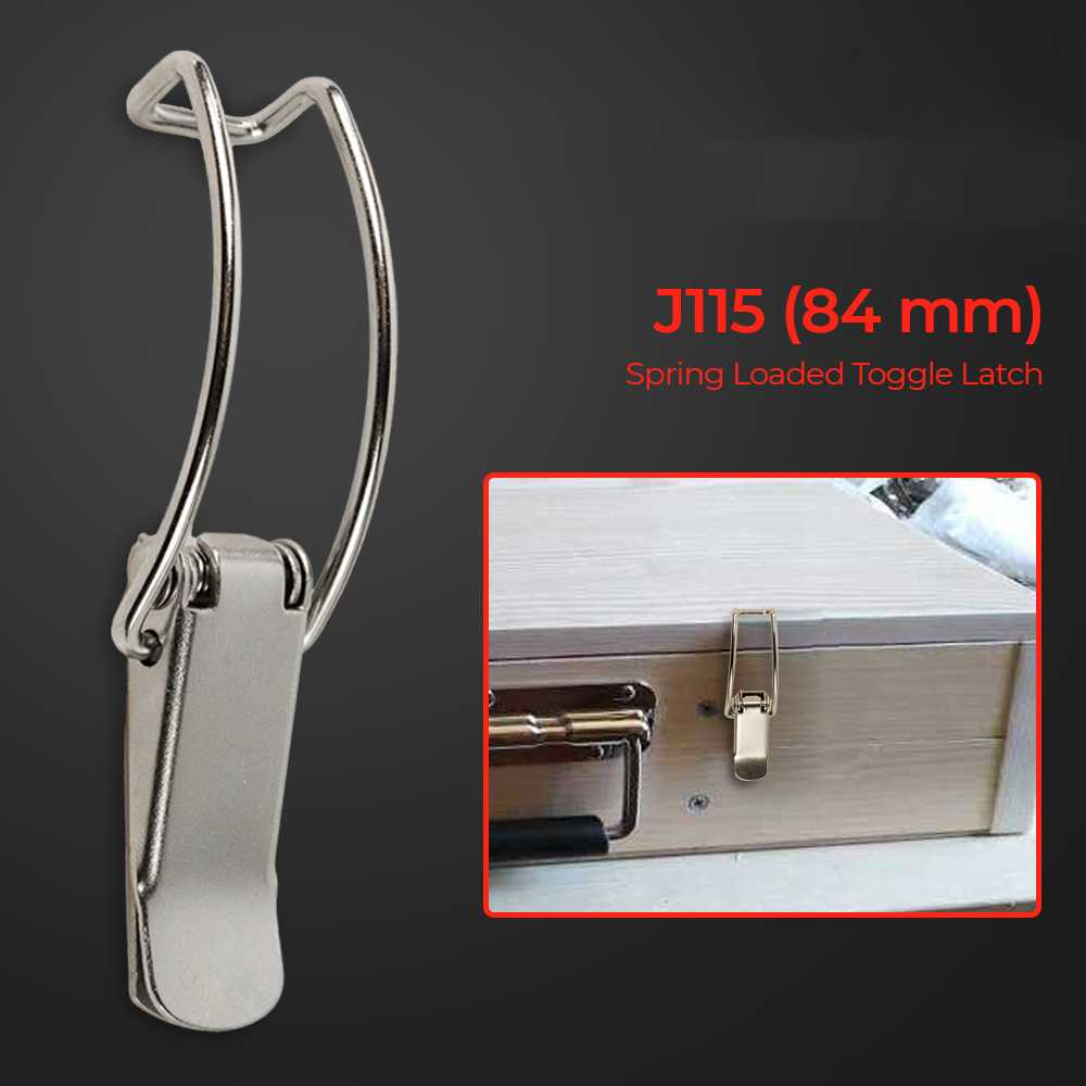Jual HALOJAJU Kaitan Peti Gerendel Spring Loaded Toggle Latch