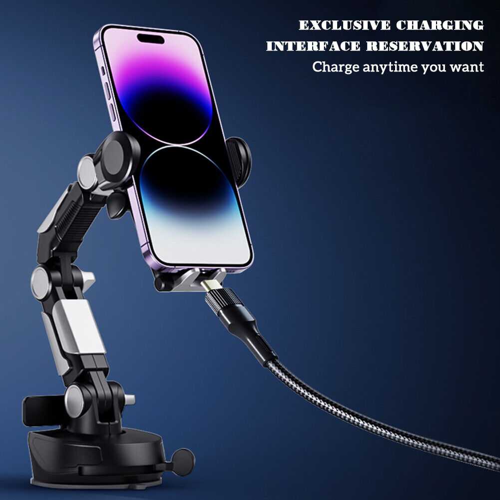 Jual AUW Dudukan HP Car Phone Holder Dashboard Switch Lock - S608