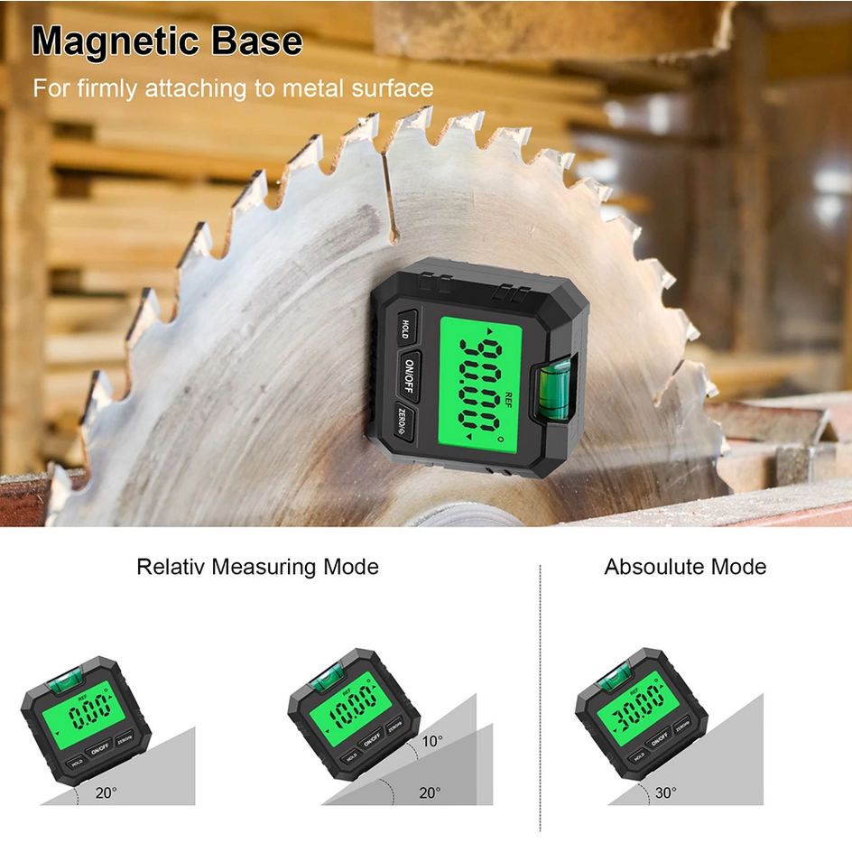 Jual BESLAND Inclinometer Digital Alat Ukur Sudut Kemiringan