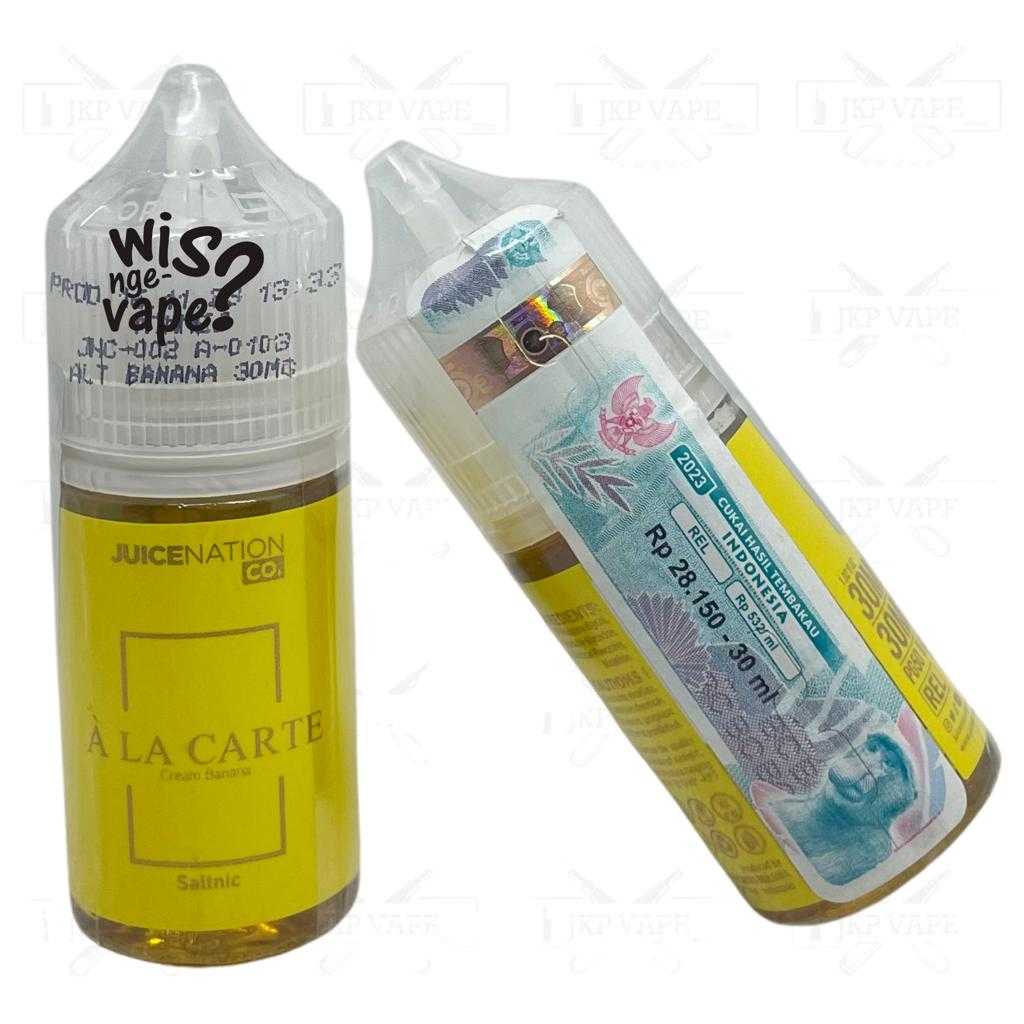 Jual A La Carte Salt 30ml - Ala Carte Saltnic Liquid by JNC