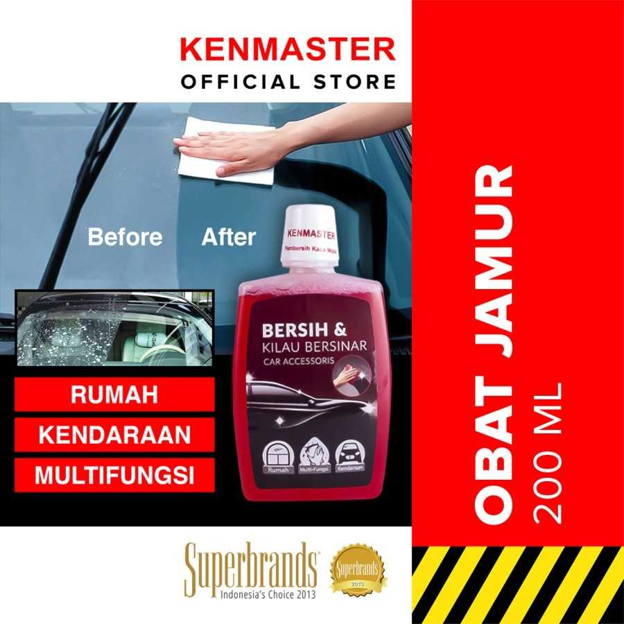 Jual Kenmaster Obat Jamur - Obat Jamur KACA 200ML Pembersih Kaca