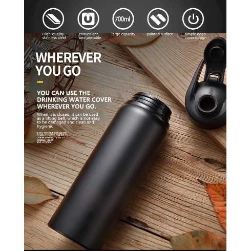 Jual BYS Botol Minum Sepeda Sport Drink Bike Stainless Steel