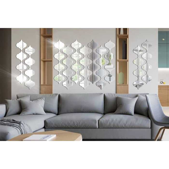 Jual Kaca Dinding Acrylic LAMPION Impor 1 Set Isi 4 | Jakmall.com