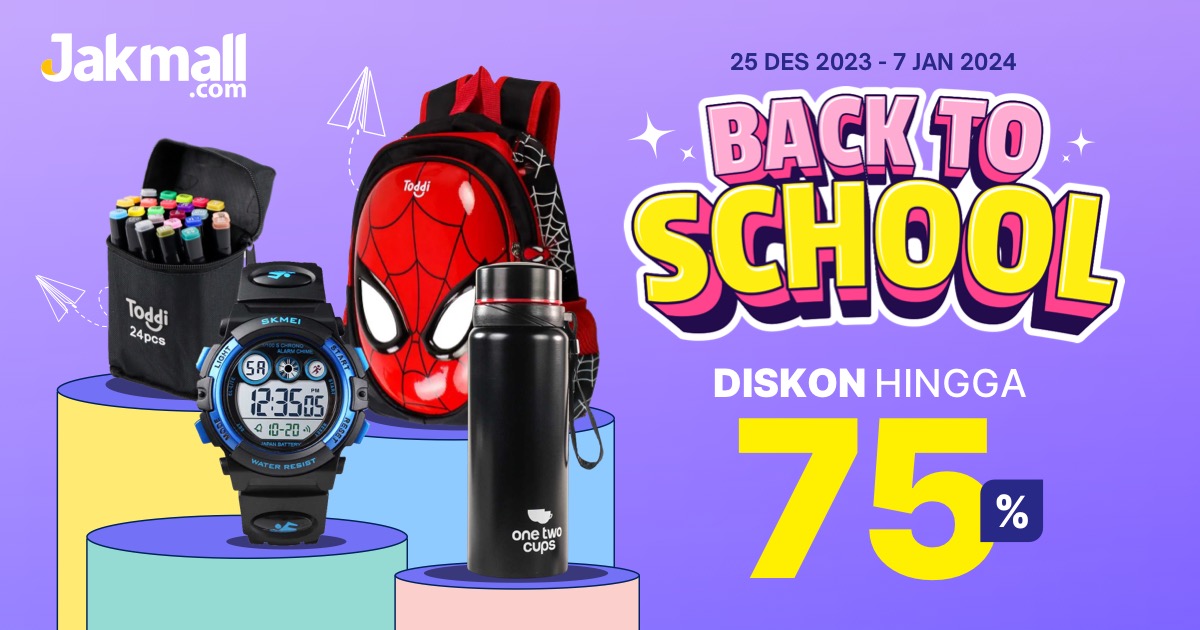 Back To School | Jakmall.com