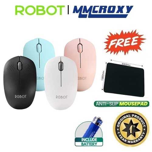 Jual Mouse ROBOT M210 2.4G Wireless Optical USB | Jakmall.com