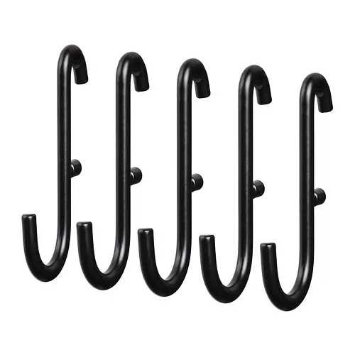 Jual Pengait hook gantungan besi 6cm isi 5 pcs WMO IK1617 SKAD