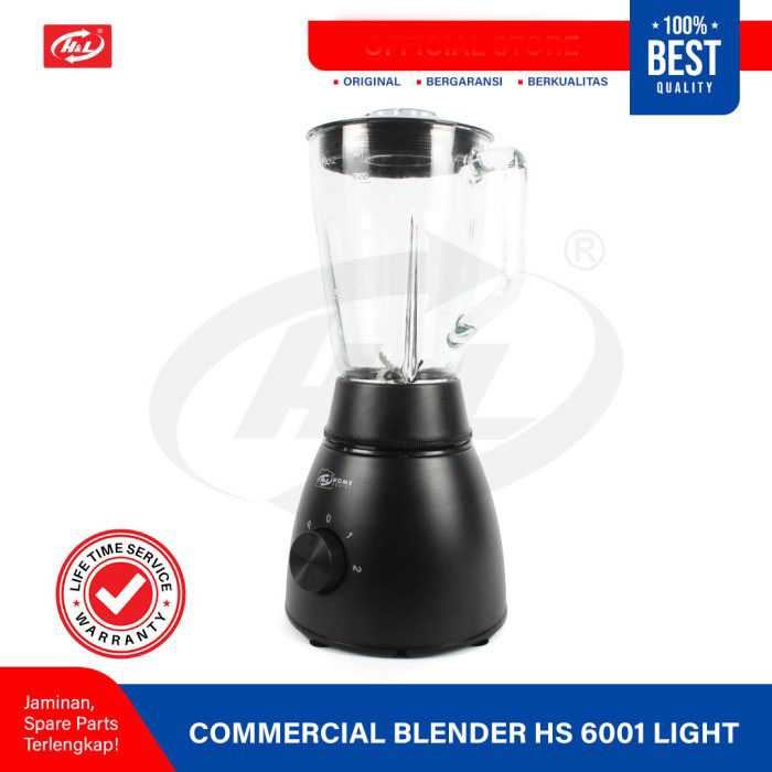 Jual HL HS 6001 Light Commercial Blender Mesin Pelumat | Jakmall.com