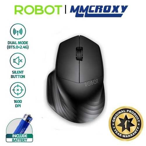 Jual Mouse Wireless Robot M350 2.4G Multi-mode Mouse Silent Key