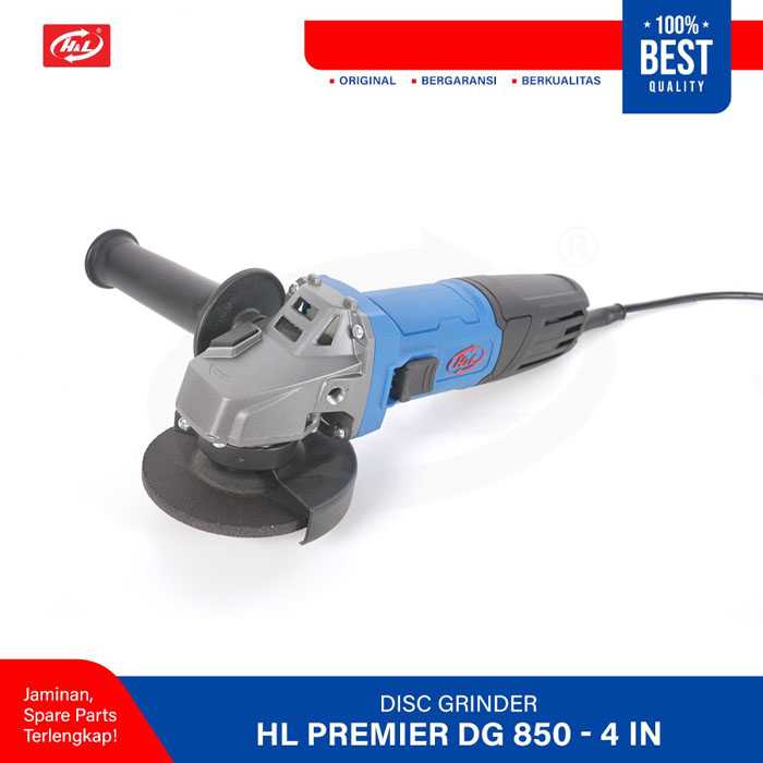 Jual HL Premier DG 850 Mesin Gerinda Gurinda Disc Grinder 4 Inch