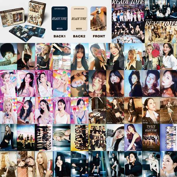 Jual photocard TWICE Ready to Be 2 sisi 55pcs agk080 | Jakmall.com