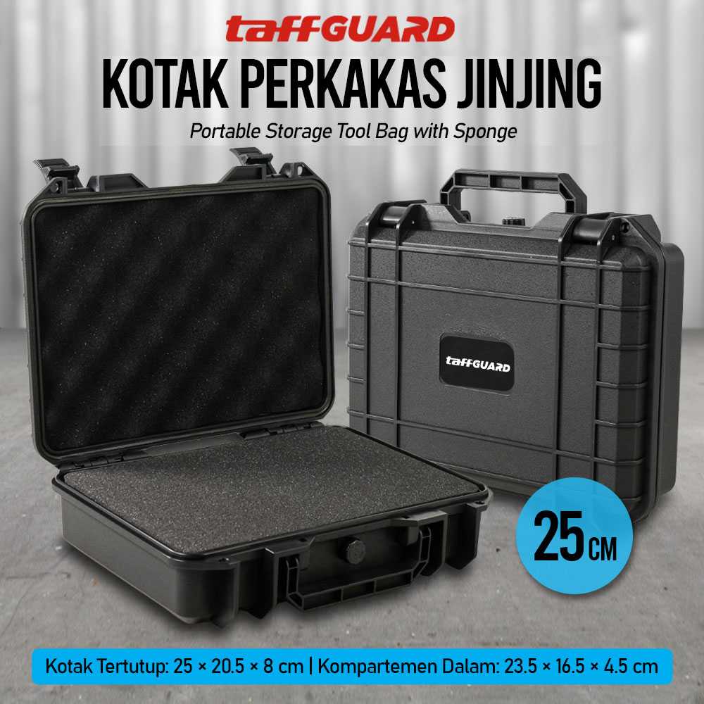 Jual TaffGUARD Kotak Perkakas Portable Storage Tool Box Bag with