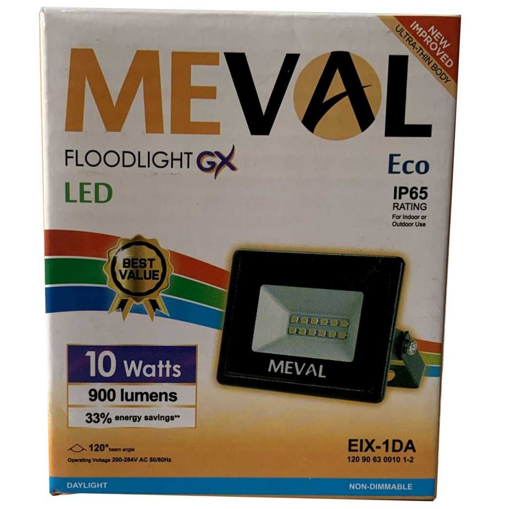 Jual Meval - Lampu Sorot LED Floodlight 10W GX Cahaya | Jakmall.com