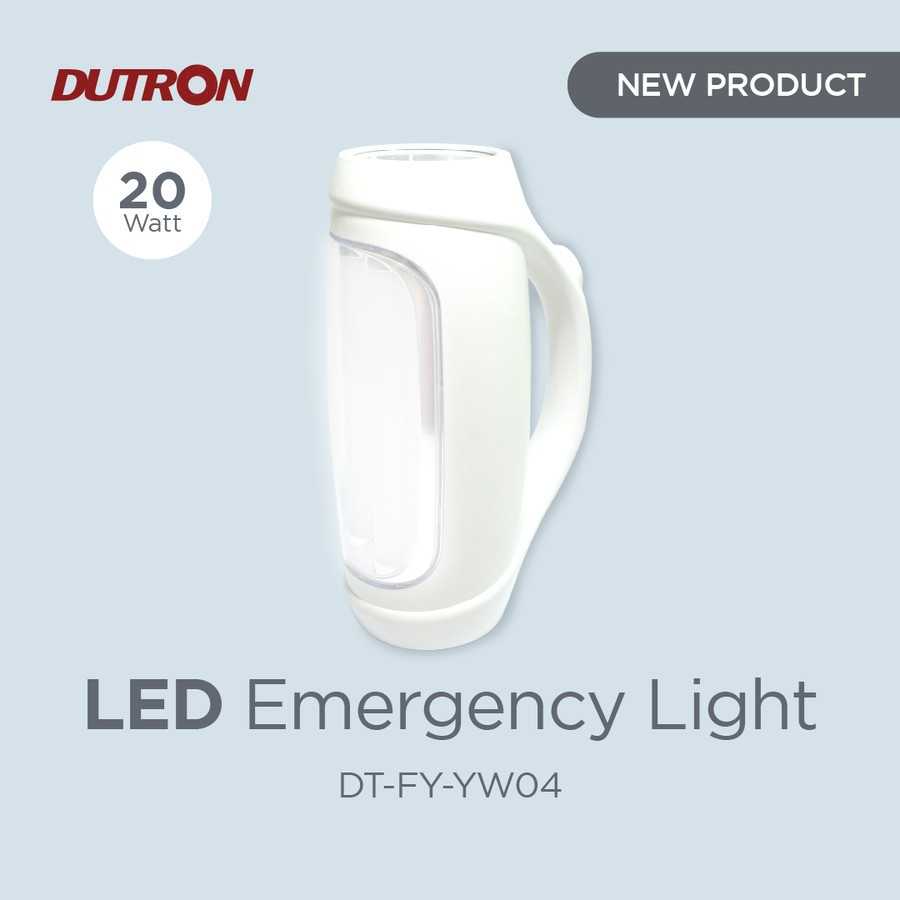 Jual Lampu Senter LED Emergency DUTRON / Lampu Darurat Portable