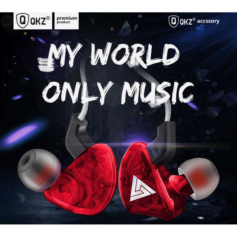 Jual QKZ Earphone In-Ear HiFi dengan Microphone - QKZ-CK5