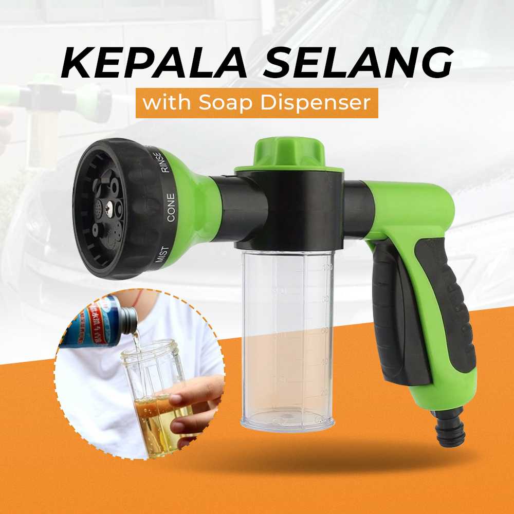 Jual ALLSOME Semprotan Air Sabun Cuci Mobil Hose Nozzle with