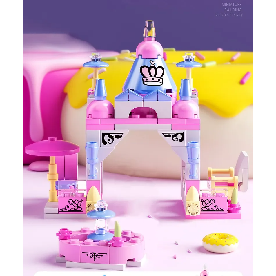 Jual LELE BROTHER Mainan Balok Susun Princess Garden 6in1 131