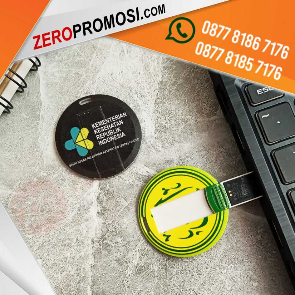 Jual Souvenir USB Flashdisk Mini Round FDCD14 | Jakmall.com