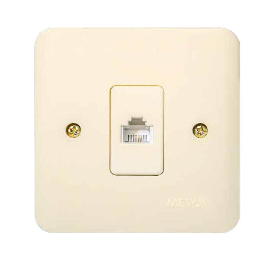 Jual Meval - Socket LAN Inbow 1 Gang Terminal Set - SSI-L11