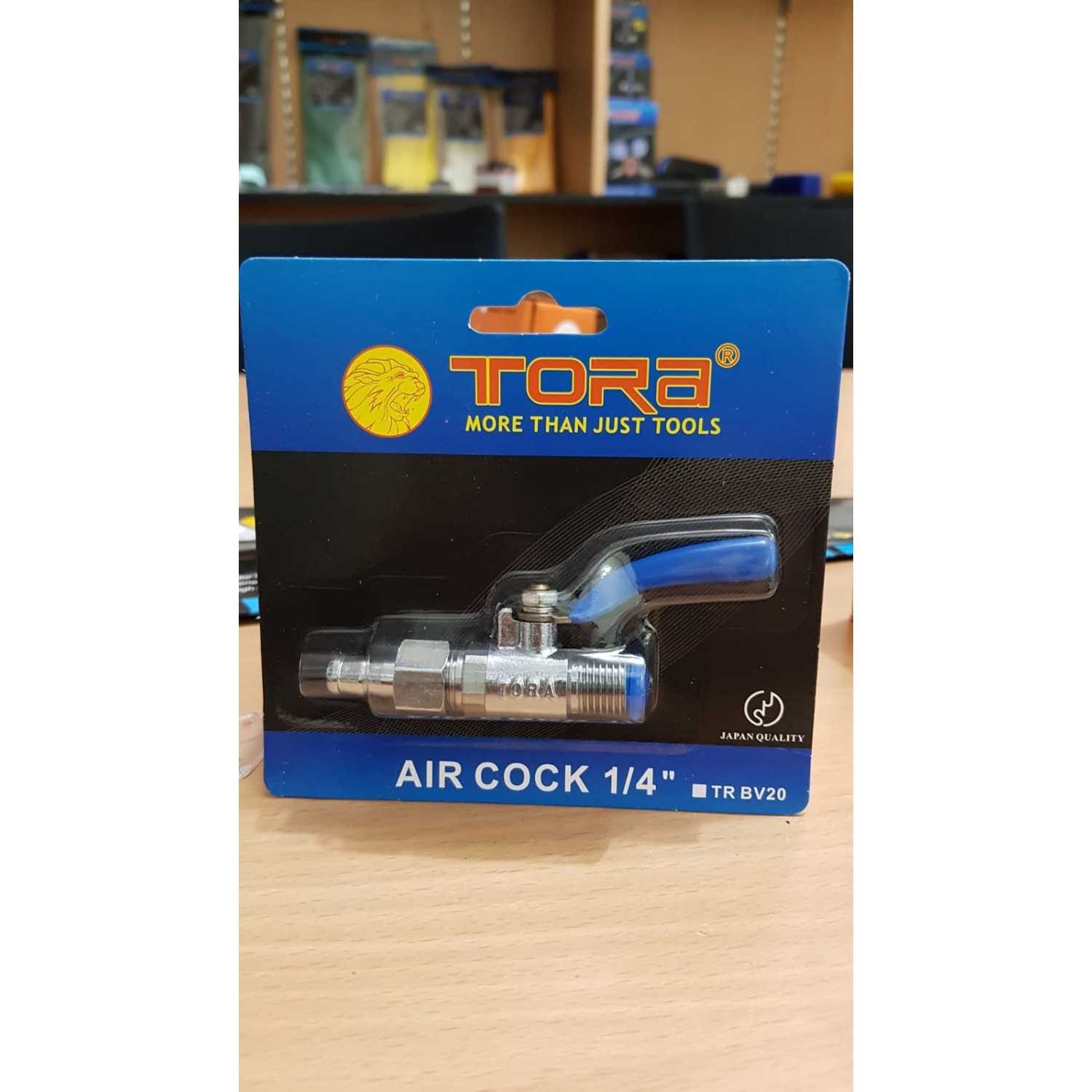 Jual Tora Air Cock 1/4 Inch Stop Kran Angin 1/4" TR BV20 | Jakmall.com